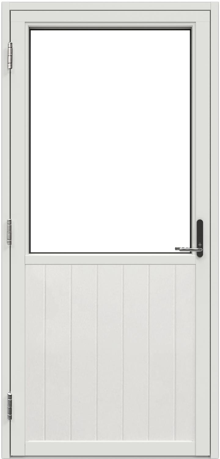 Nordan balkongdør hvit 3-lag brystning 90 cm | Tore Ligaard